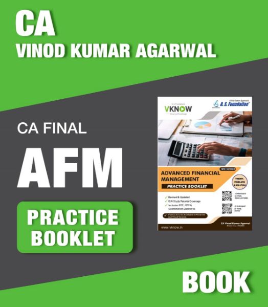 VKNOW. CA FINAL AFM THEORY AND PRACTICE BOOKLET
