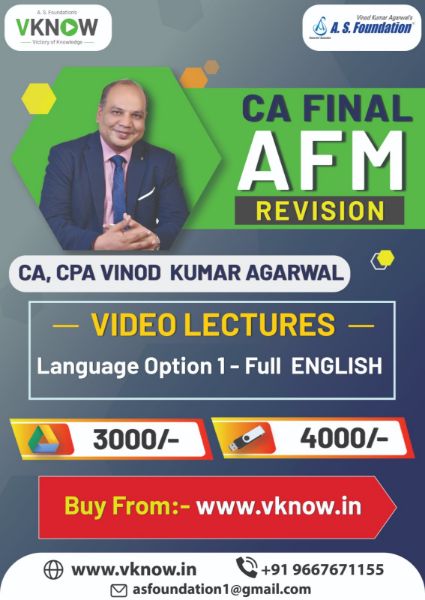 VKNOW. CA Final AFM Revision English on Google Drive