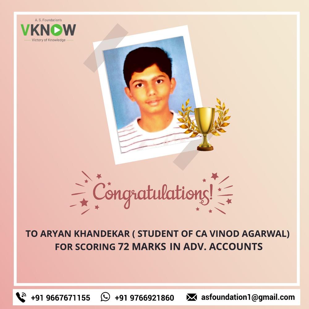 VKNOW. Our Proud Students